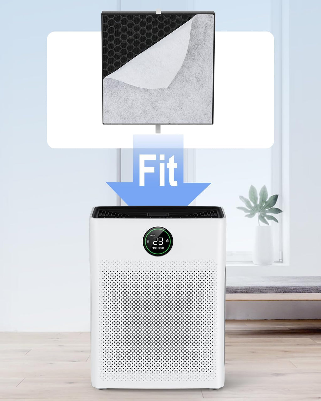 Air purifier filter — MOOKA